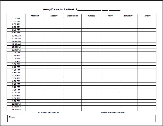 Q1.1 Schedule Template